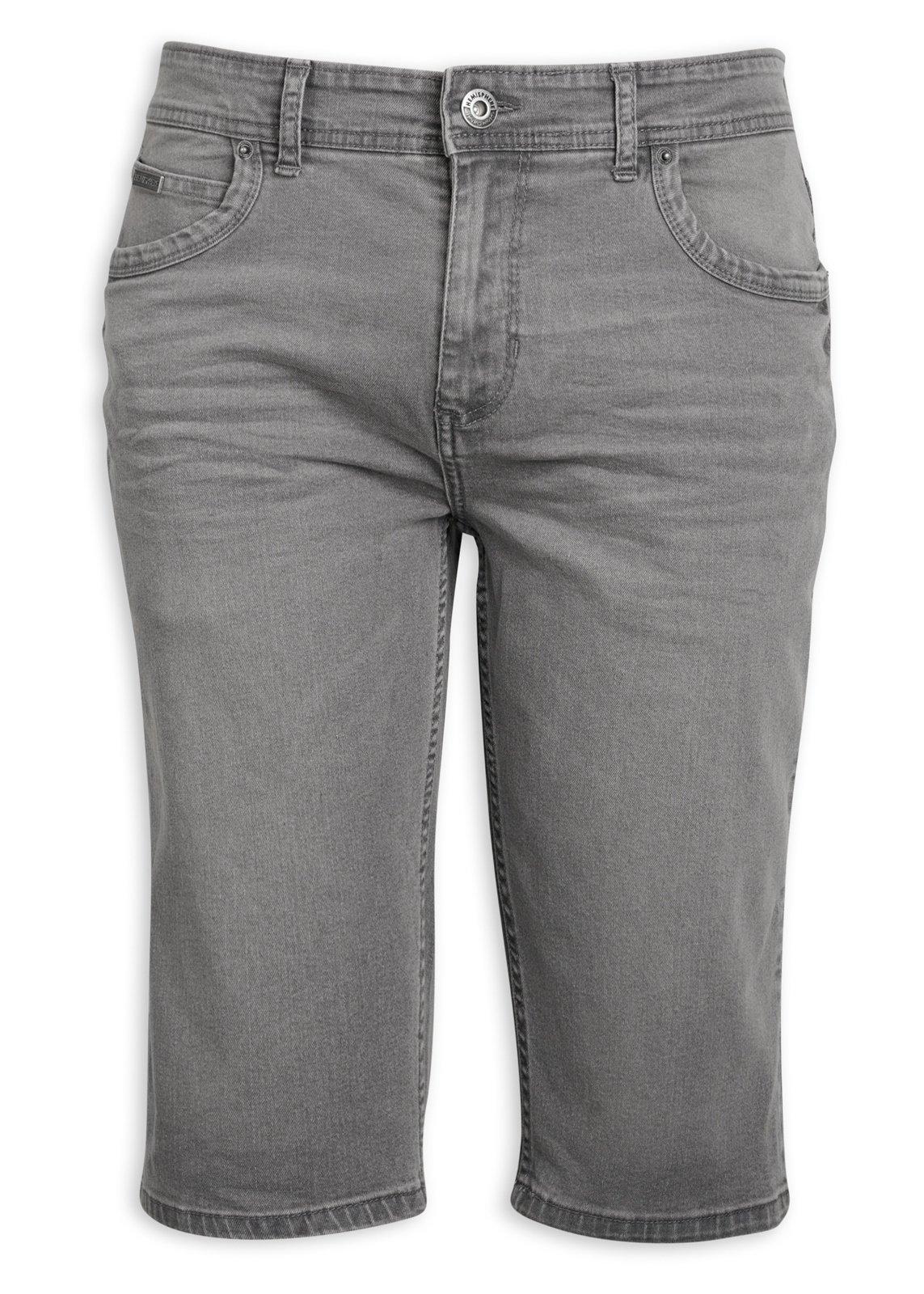 Grey Relaxed Denim Shorts (3237894) | Hemisphere