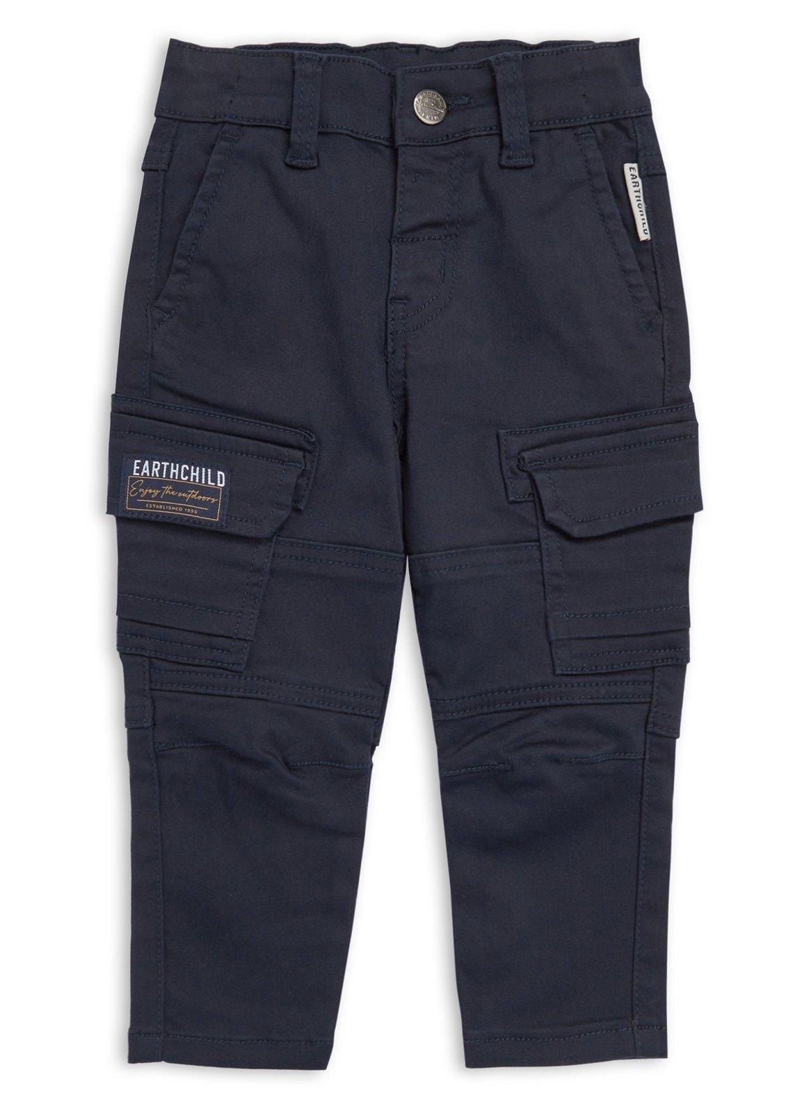 Baby Boys Navy Utility Pants (3238611) | Earthchild