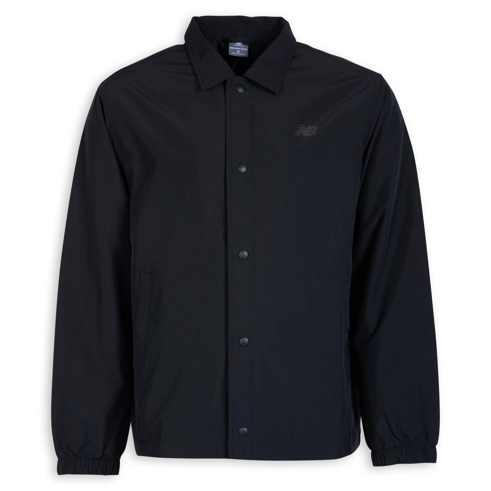 Black Lightweight Coaches Jacket (3239514) | New Balance