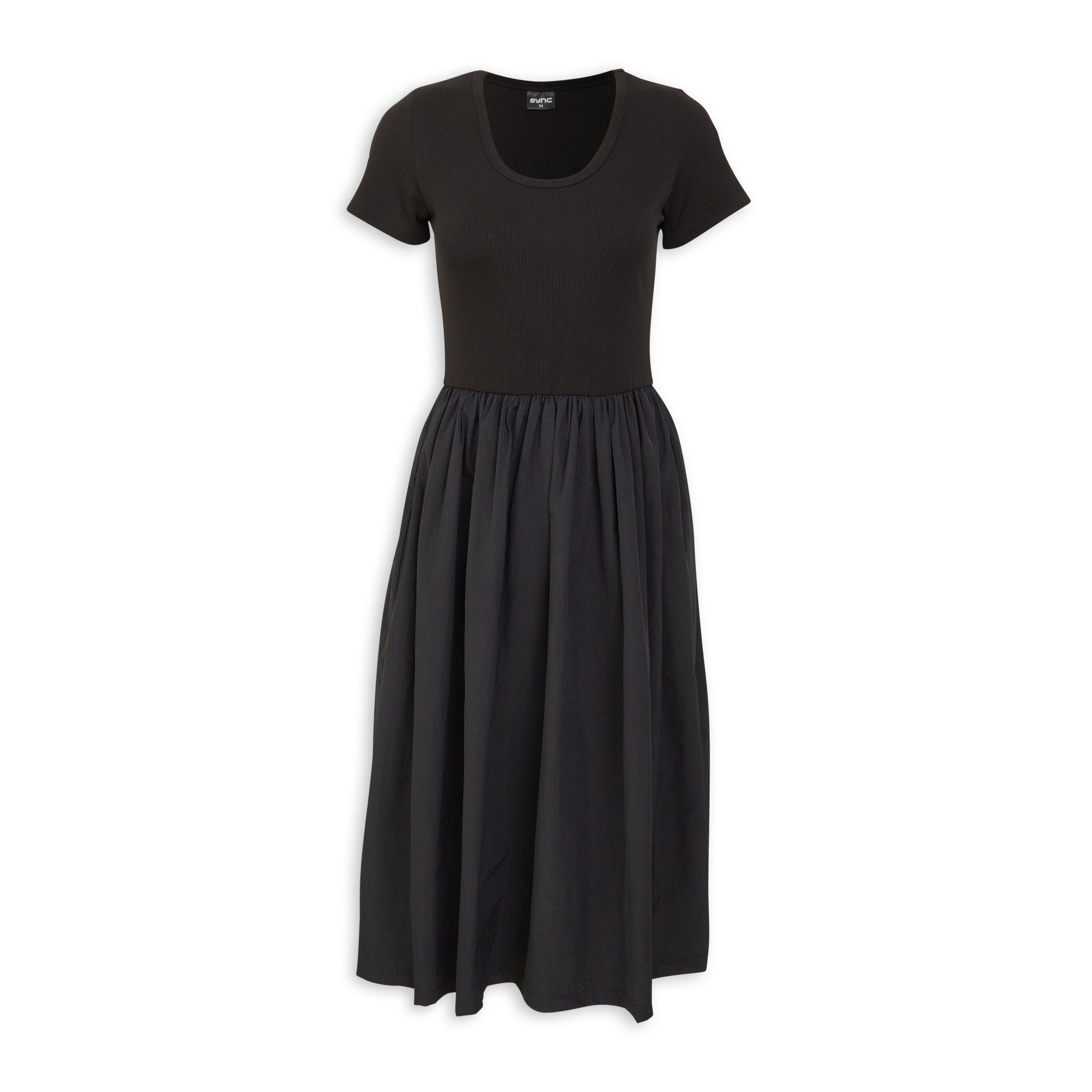 Black Combo Dress (3240540) | Identity X Sync
