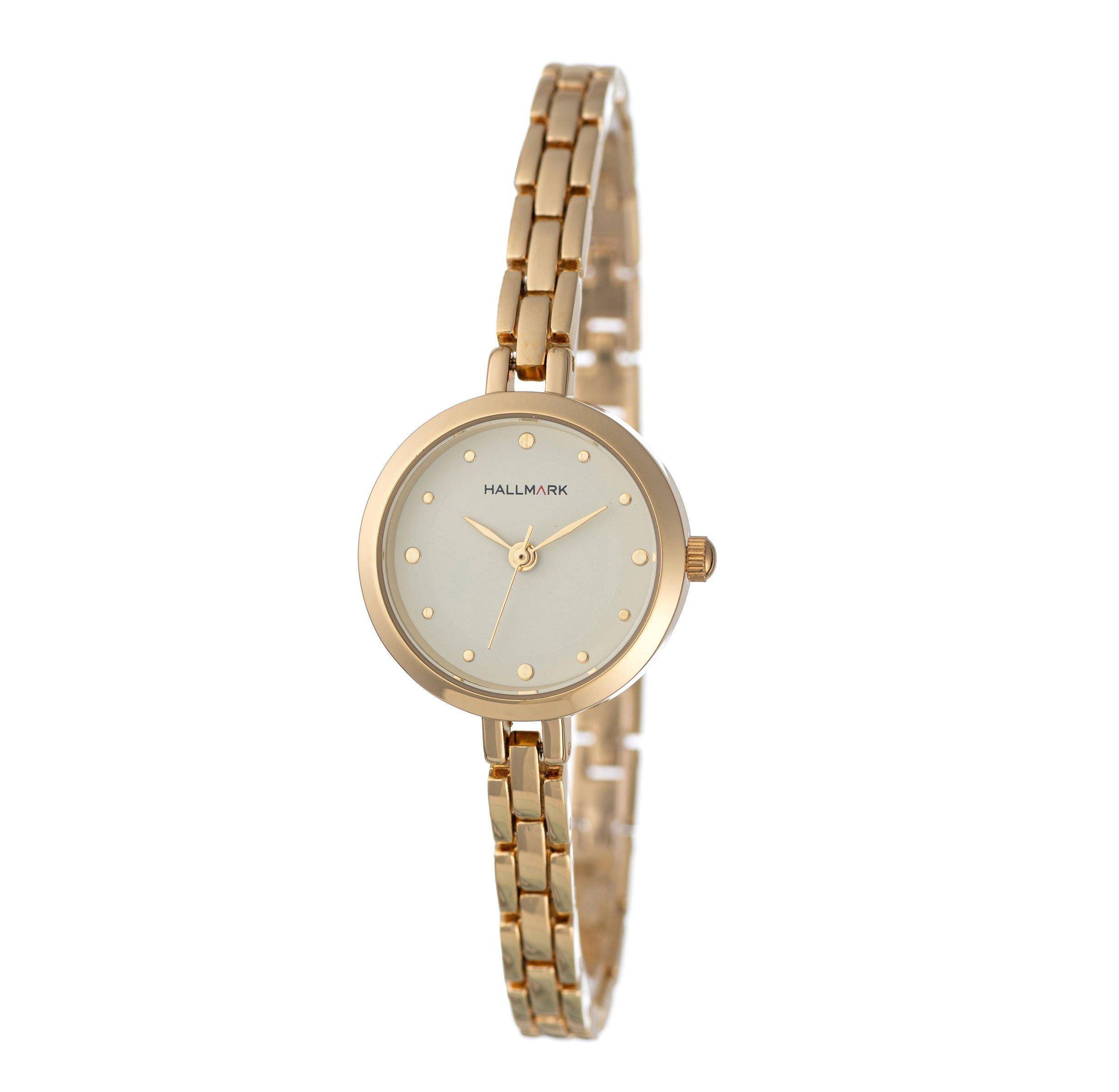 Gold Metal Cream Dial Watch (3243937) | Hallmark