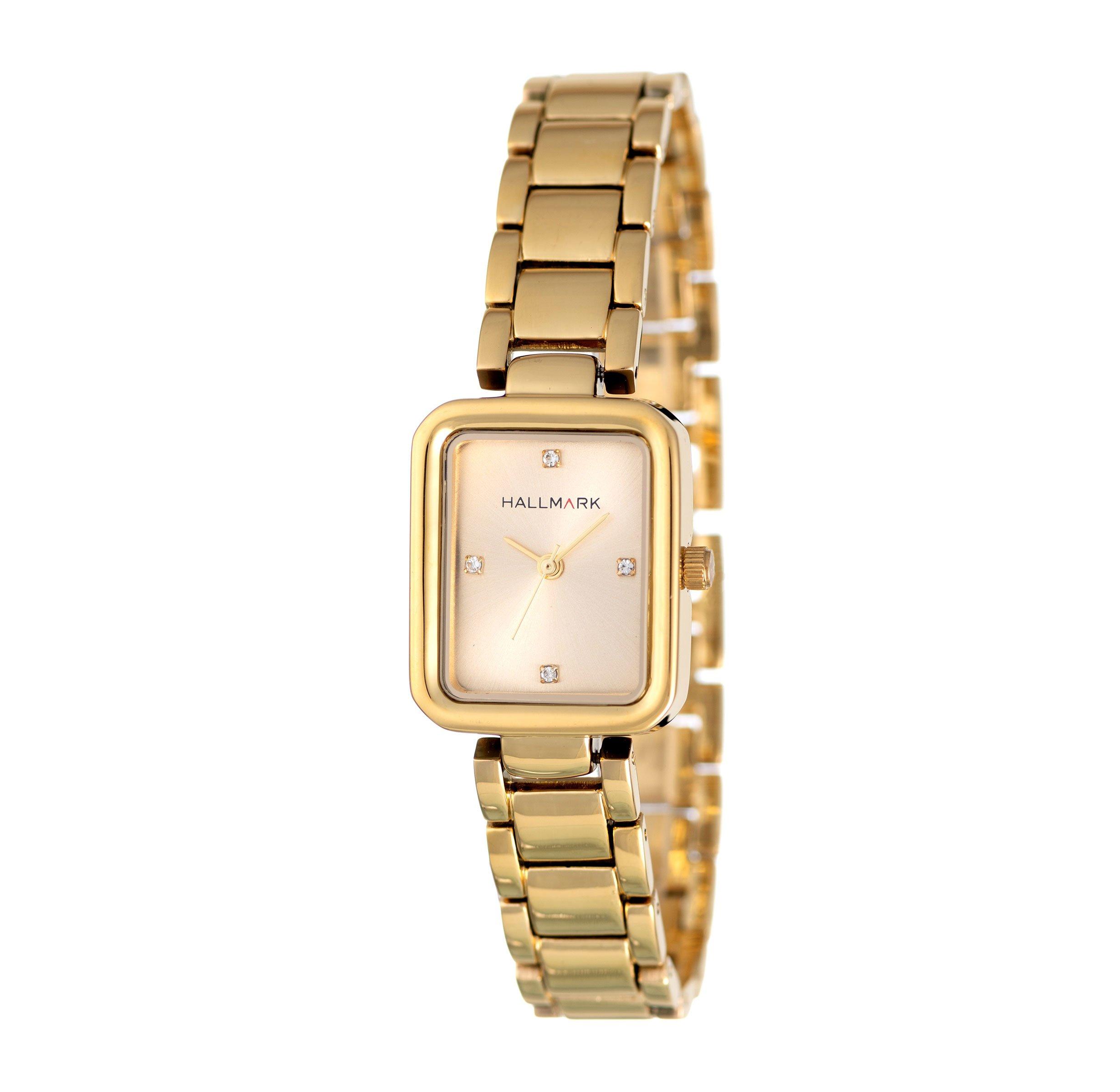 Gold Rect Metal Watch (3243956) | Hallmark