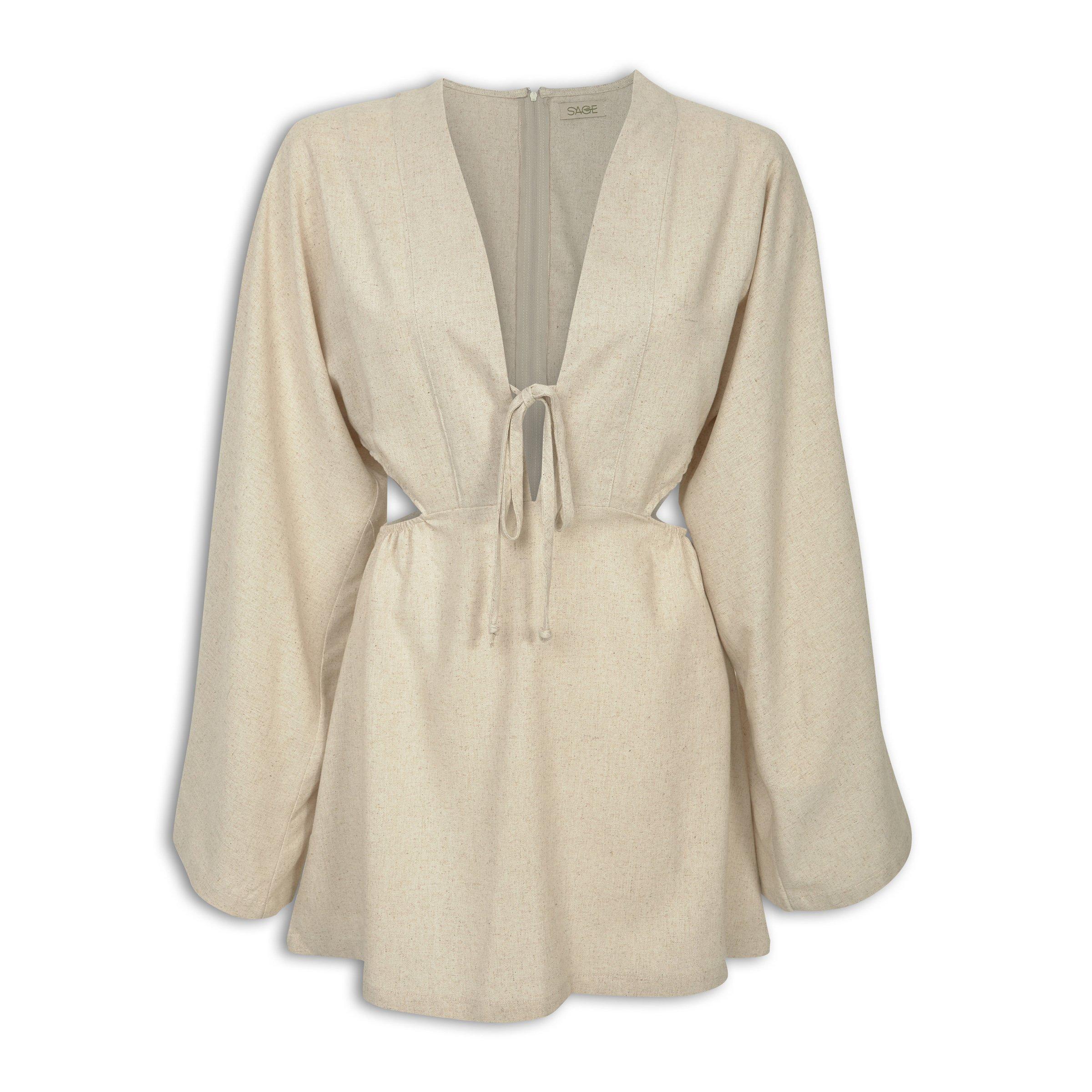 Natural Boho Dress (3247196) | Sage Ladies