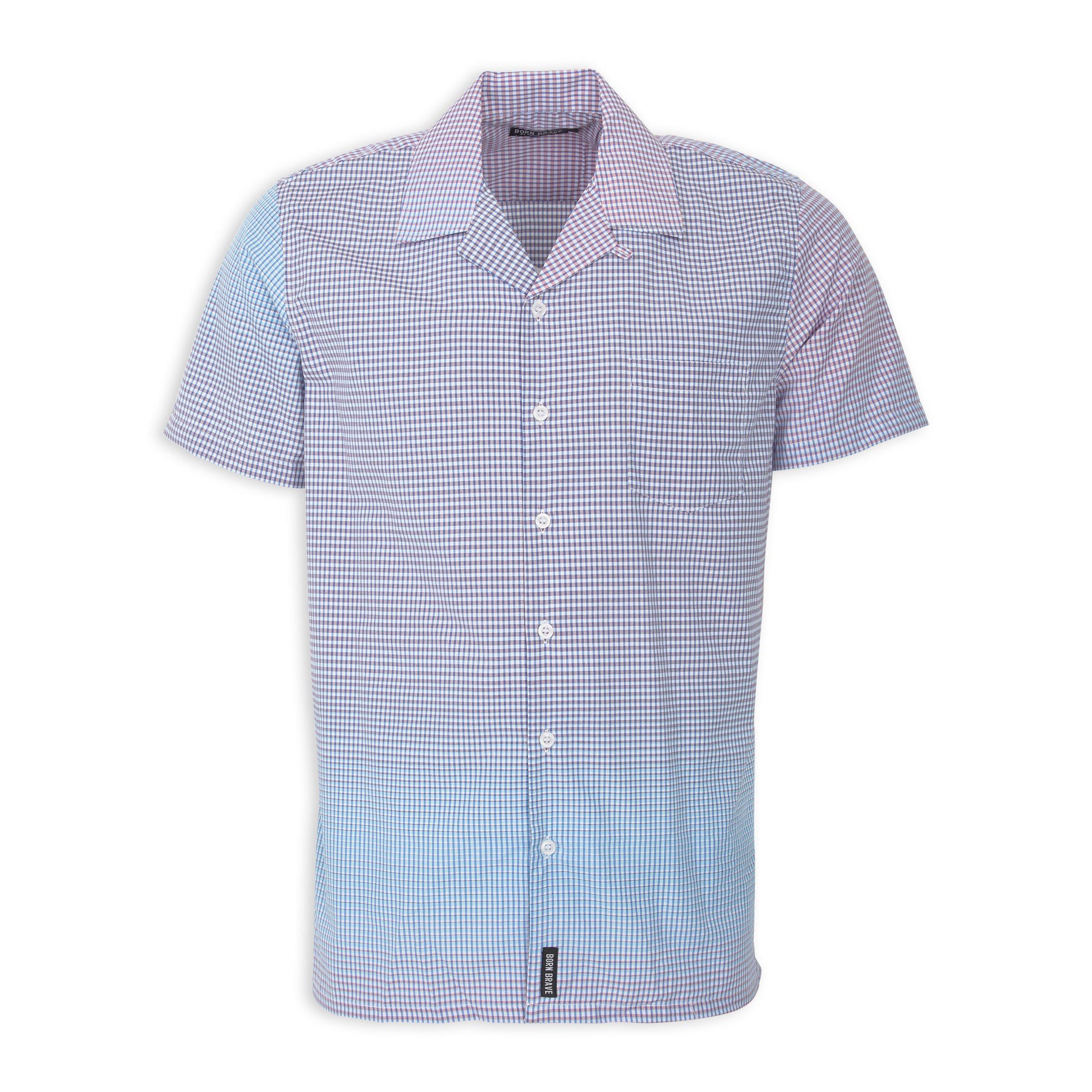 Check Two-Toned Short Sleeve Shirt (3248322) | Born Brave