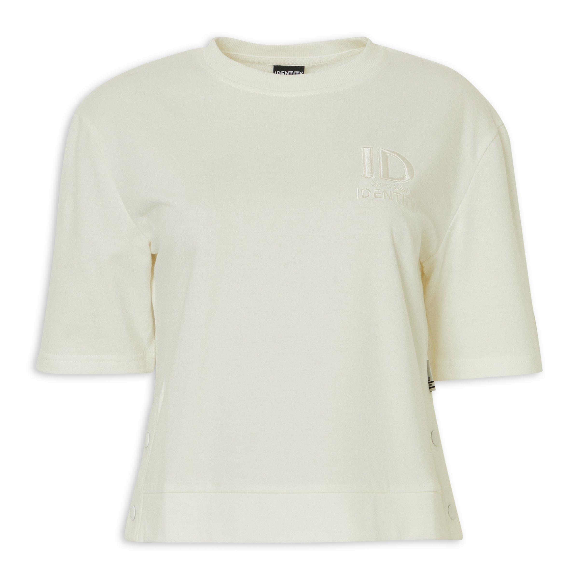 White Active Sweat Top (3249709) | Identity