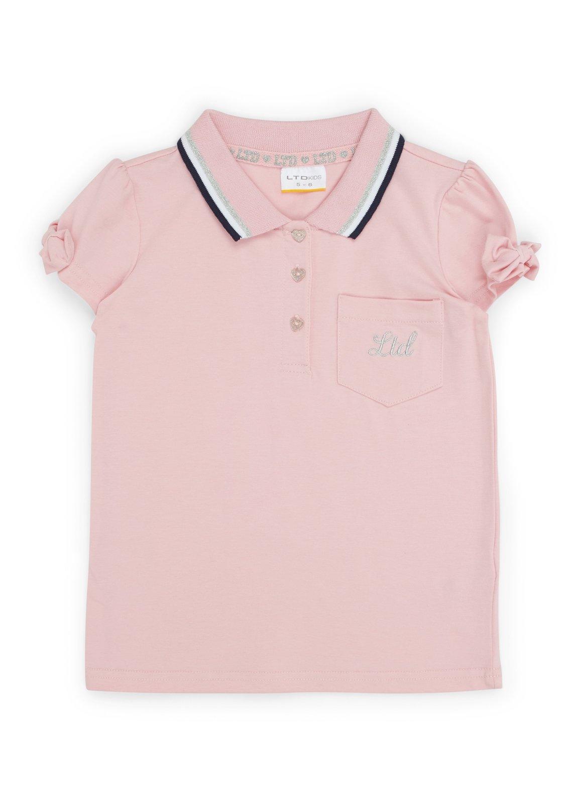 Kid Girls Pink Golfer Shirt (3250435) | LTD Kids