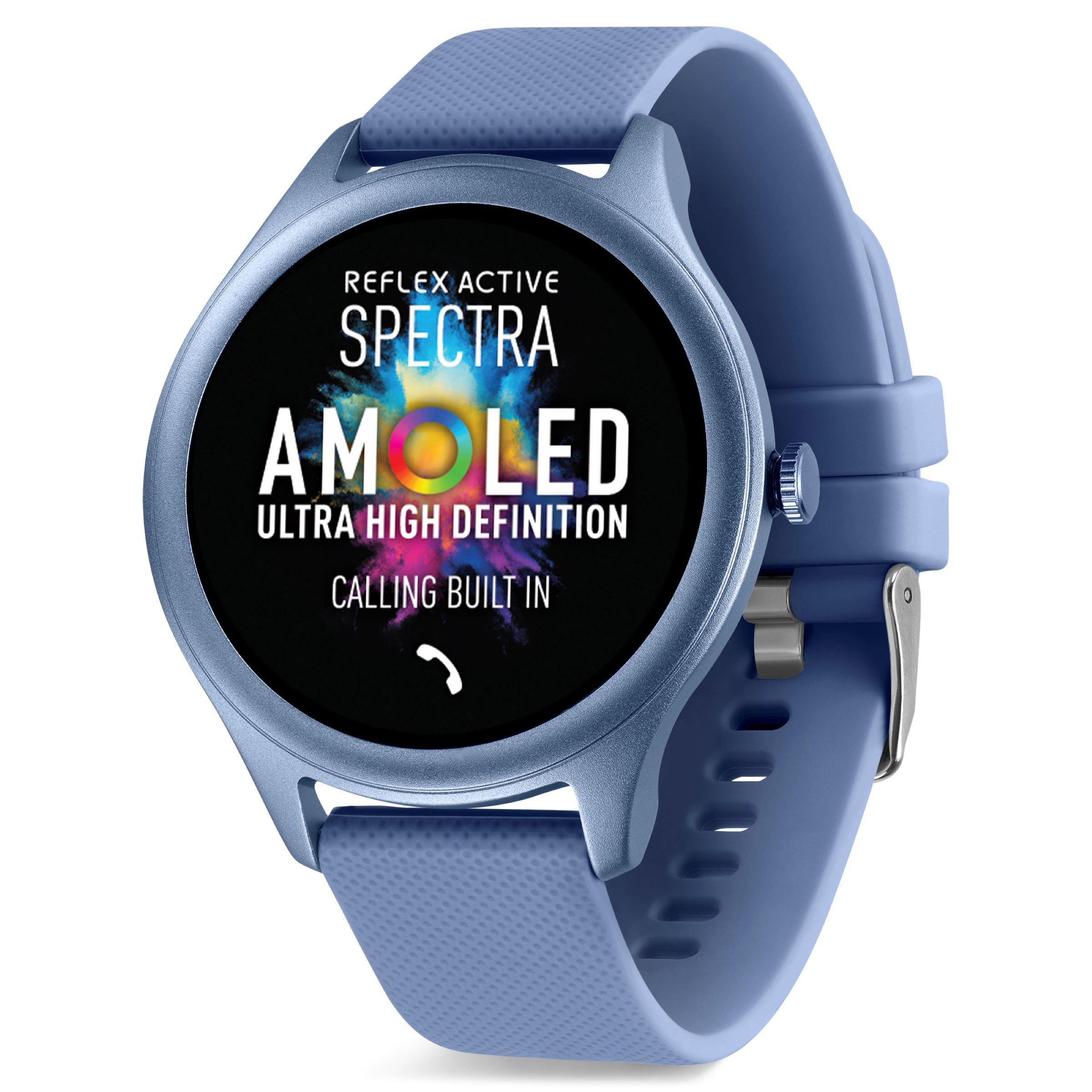 Blue Silicone Spectra Smartwatch (3250591) | Reflex Active