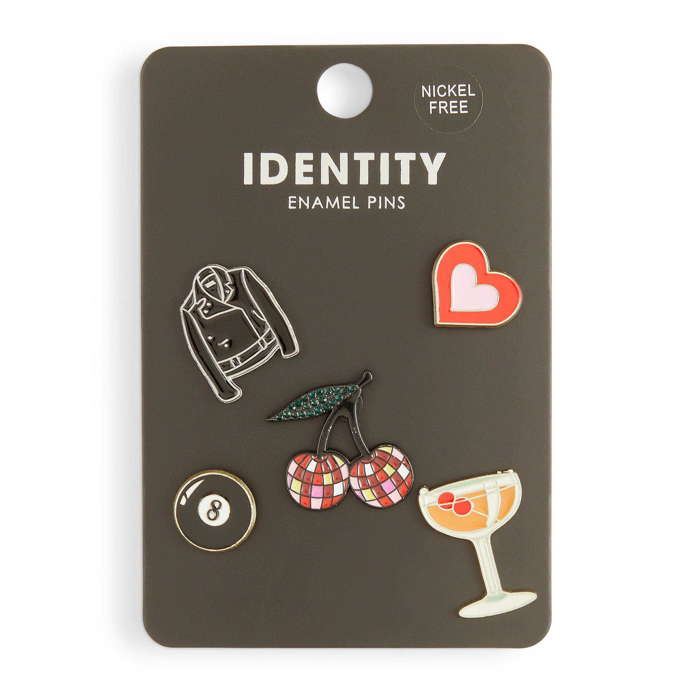 5-Piece Enamel Pin Set (3250897) | Identity