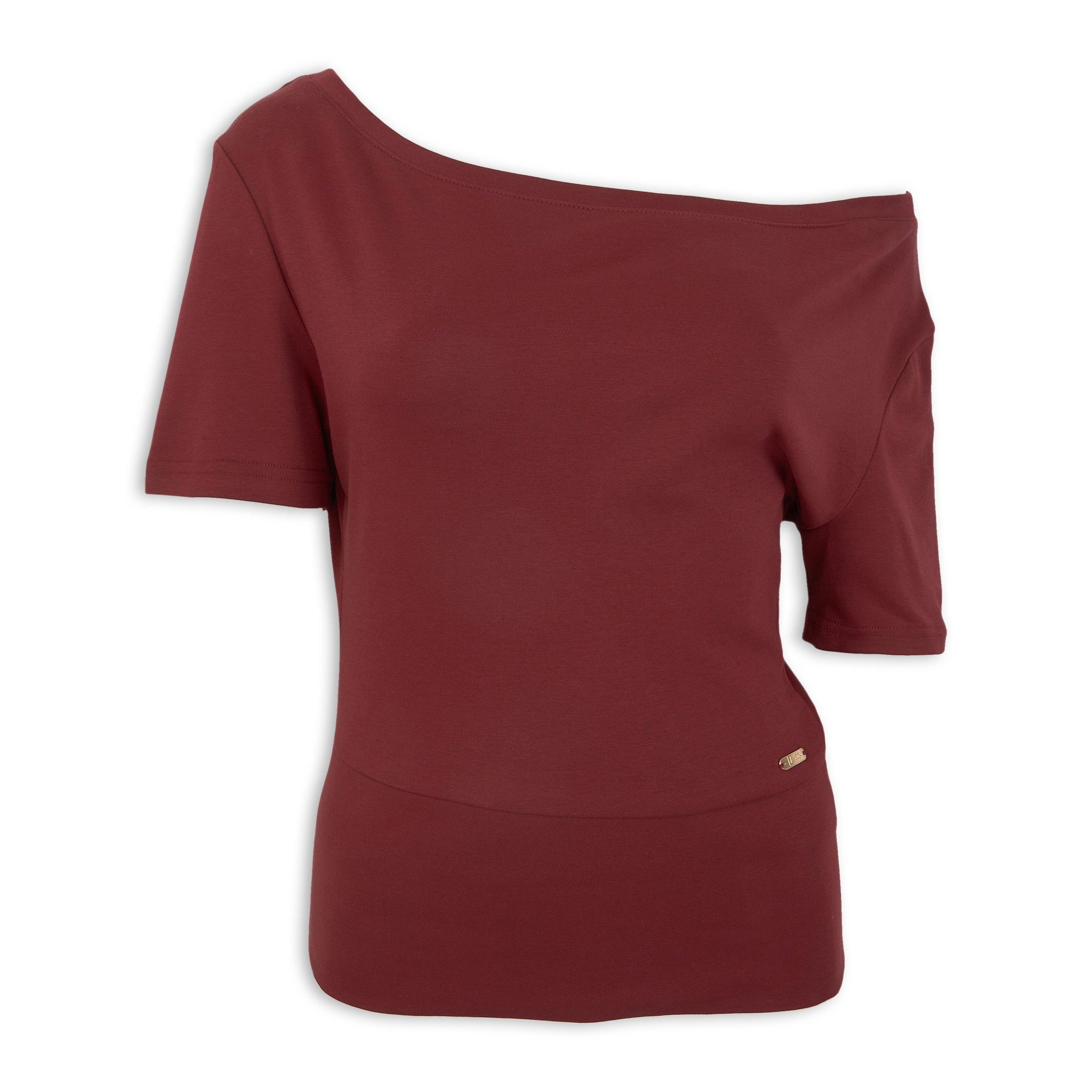 Purple Off-Shoulder Top (3251619) | Identity