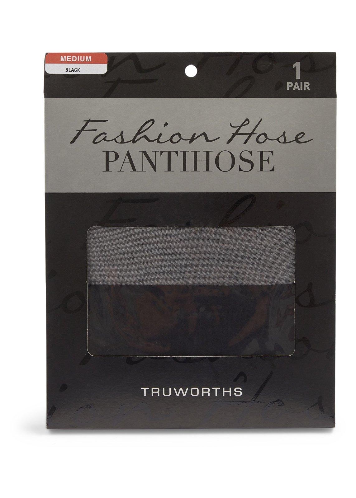 Black Mock Thigh High Pantihose (3251783) | Truworths