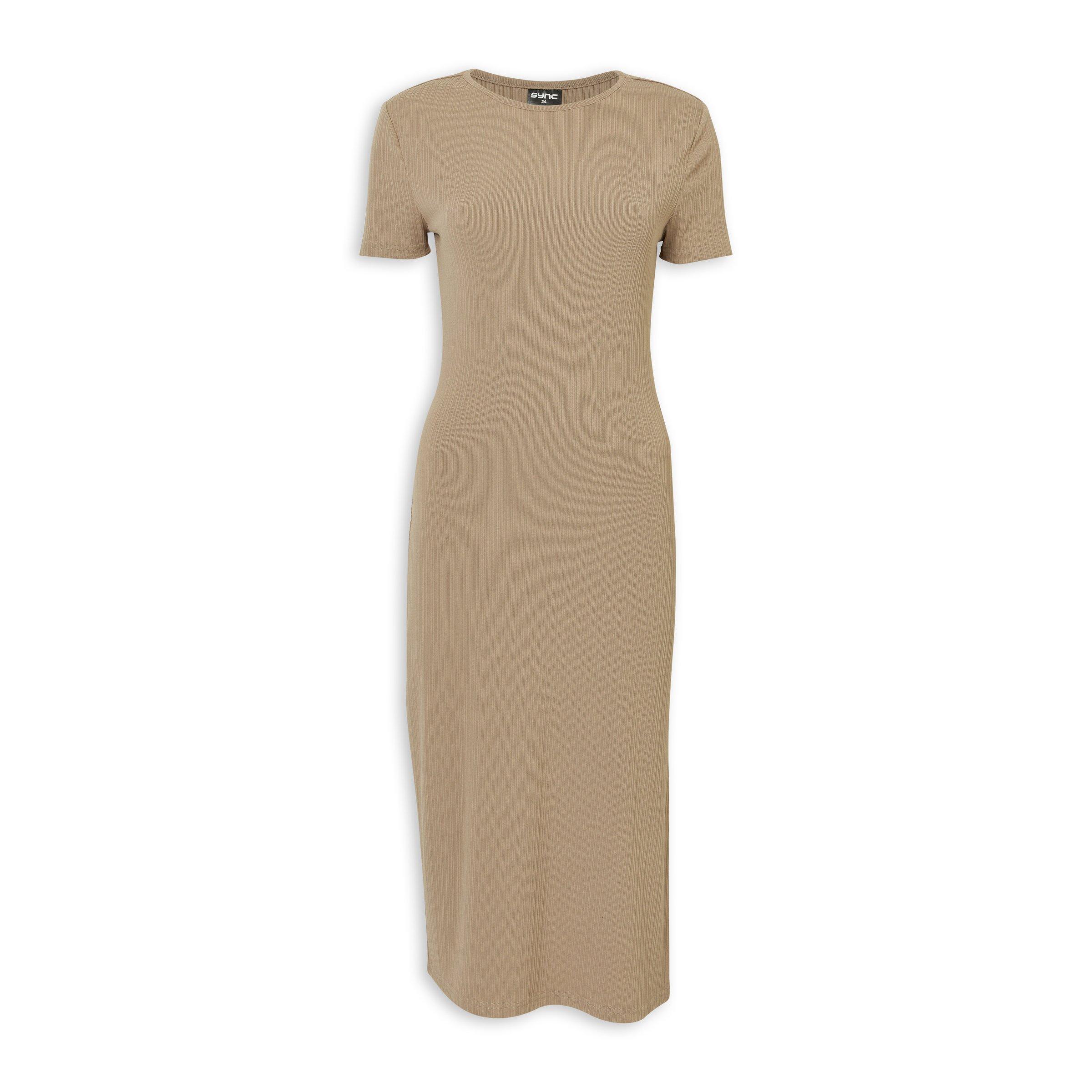 Neutral Rib Dress (3254811) | Identity X Sync