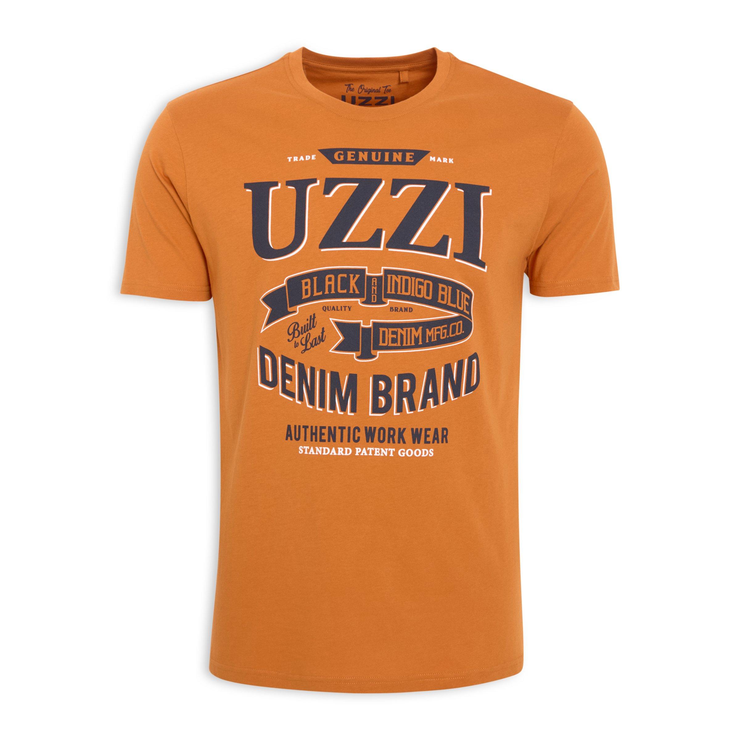 Buy UZZI Mustard Branded Tee Online | Truworths