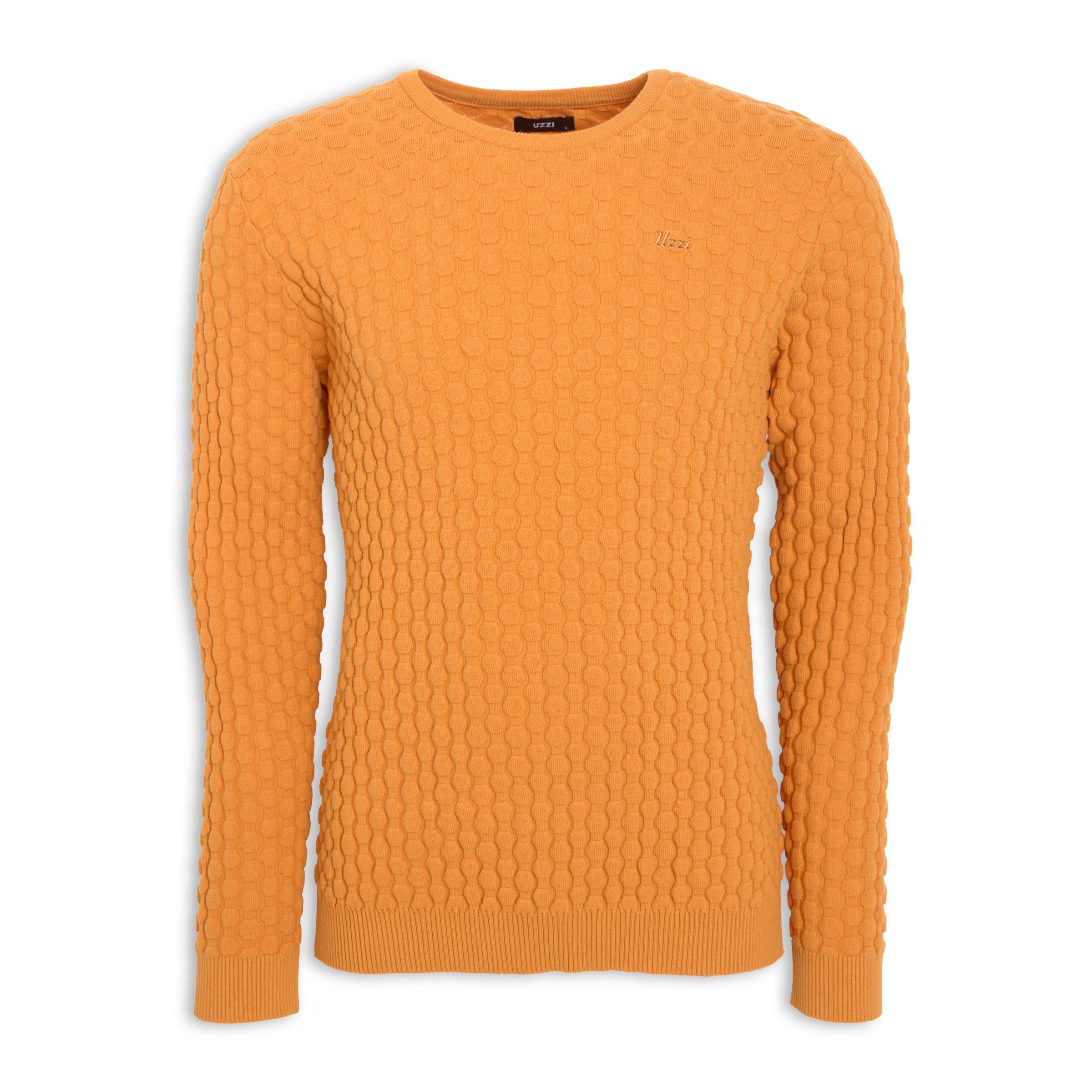 Buy UZZI Mustard Texture Sweater Online | Truworths