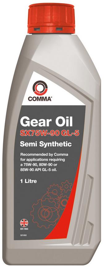 Comma SX75W90 Gear Oil GL5 1L | Halfords UK