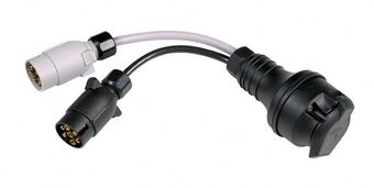 Ring 7 Pin socket to 13 pin plug adaptor | Halfords IE