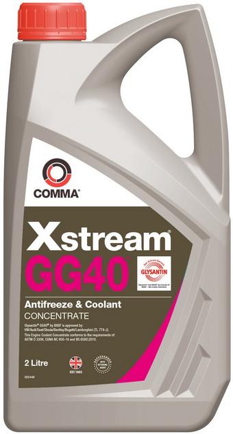 Comma Xstream GG40 Antifreeze Concentrate 2L | Halfords IE