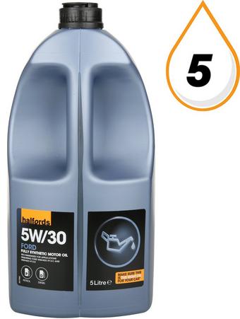 Halfords 5W30 Ford Fully Synthetic Motor Oil 5L | Halfords UK