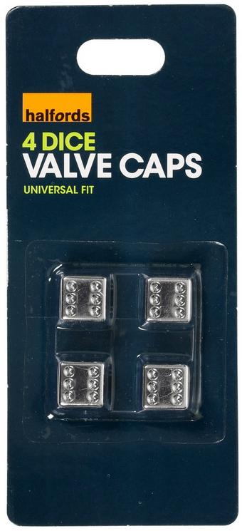 Halfords Dice Valve Caps | Halfords UK