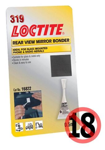 Loctite Rear-view Mirror Adhesive Kit | Halfords UK