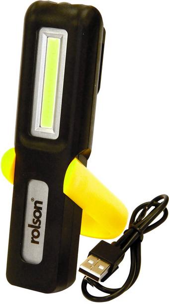 Rolson Rechargeable 3w COB Torch and Lamp | Halfords UK