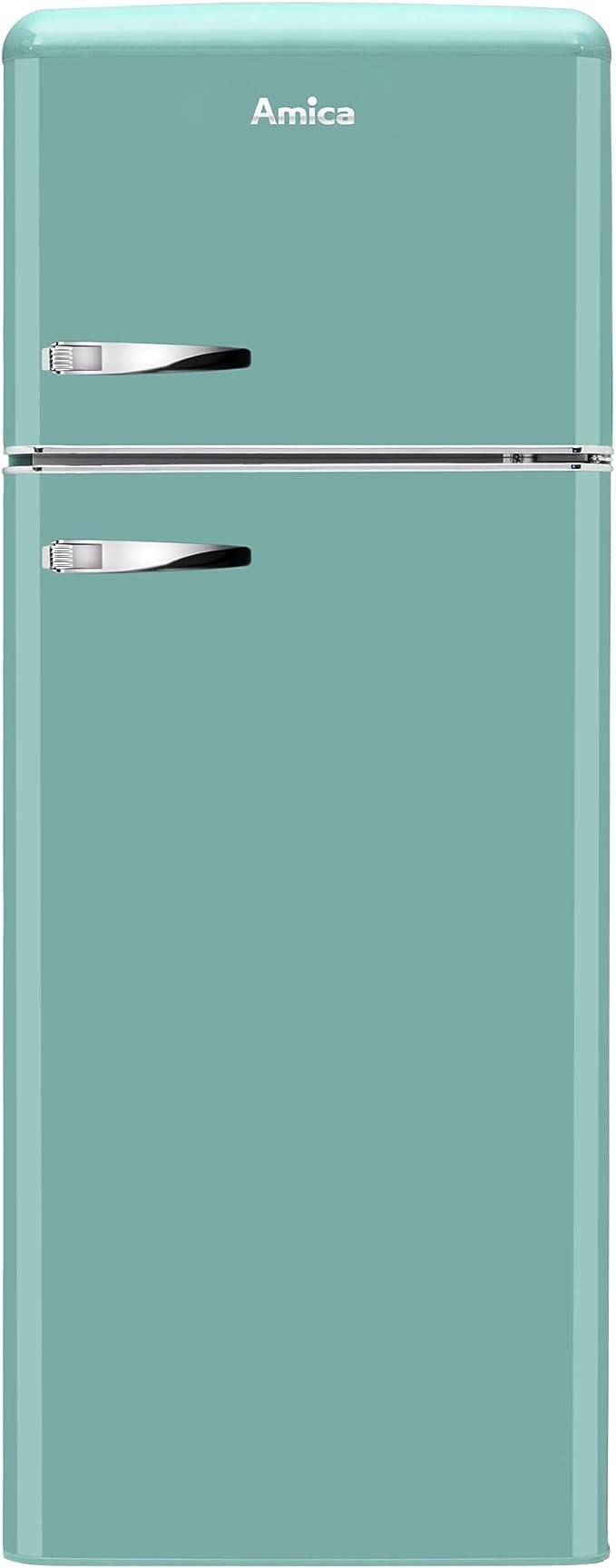 Amica FDR2213DB Retro Style Fridge Freezer