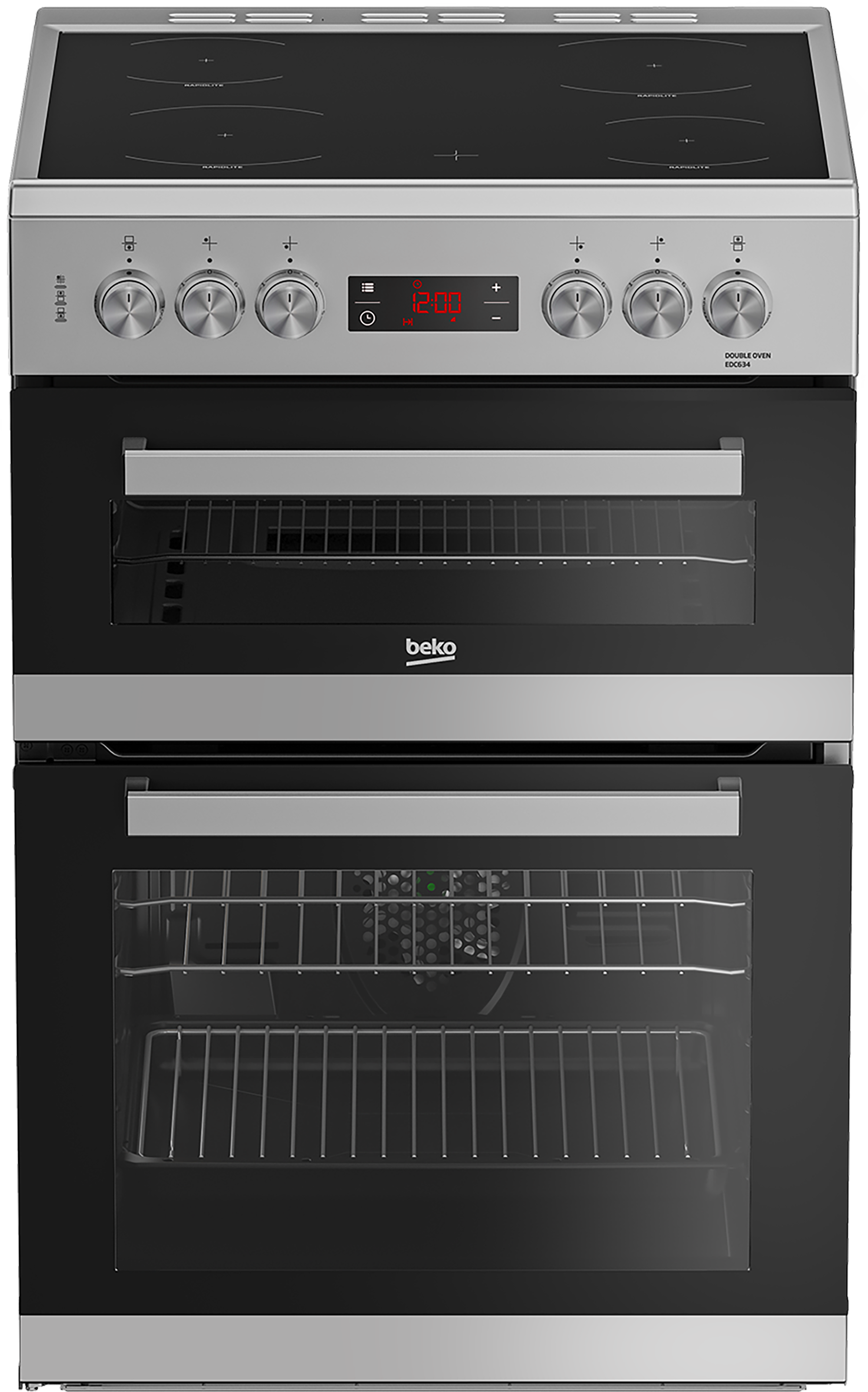 Beko EDC634S Electric Cooker with Double Oven