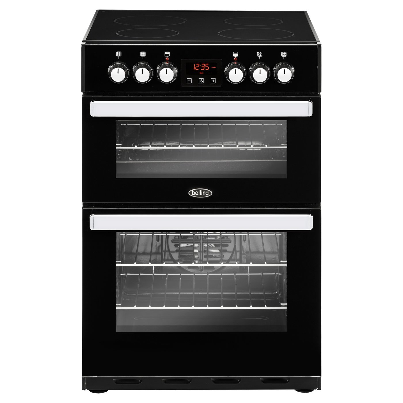 Belling 444410818 Cookcentre 60E Double Electric Cooker