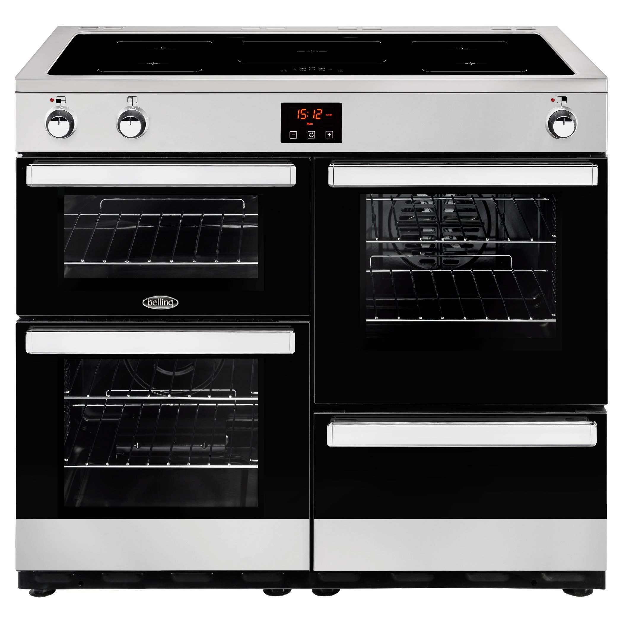 Belling 444444091 Cookcentre 100Ei Induction Range Cooker