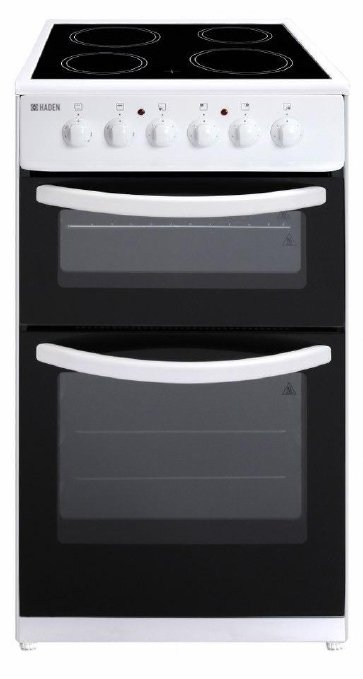 Haden HE50DOMW 50cm Double Oven Electric Cooker