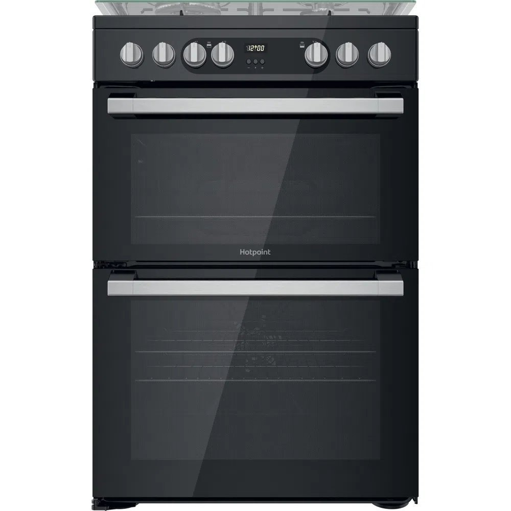 Hotpoint HDM67G9C2CSB Double Oven Dual Fuel Cooker