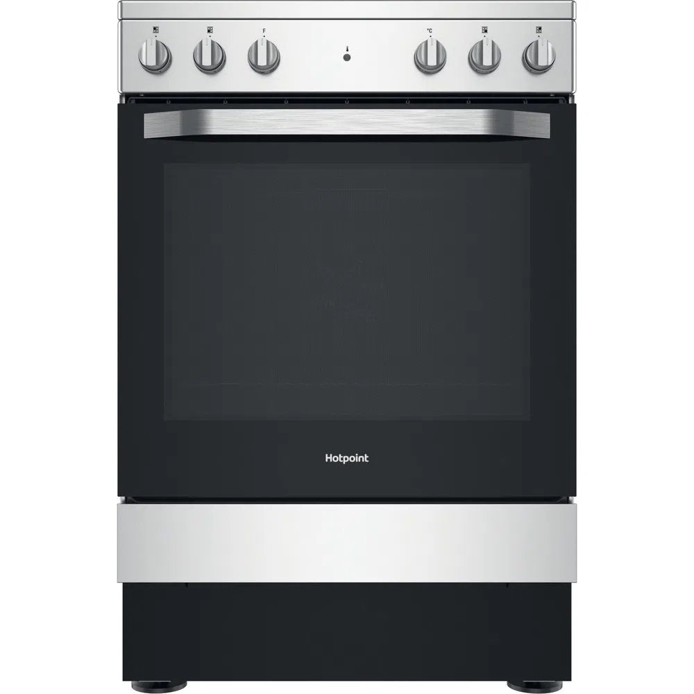 Hotpoint HS67V5KHX Double Oven Electric Cooker