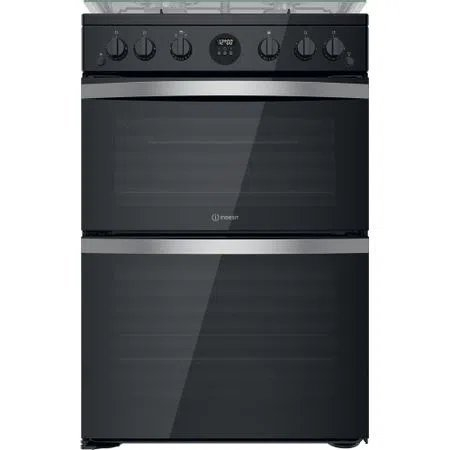 Indesit ID67G0MCBUK Double Oven gas Cooker