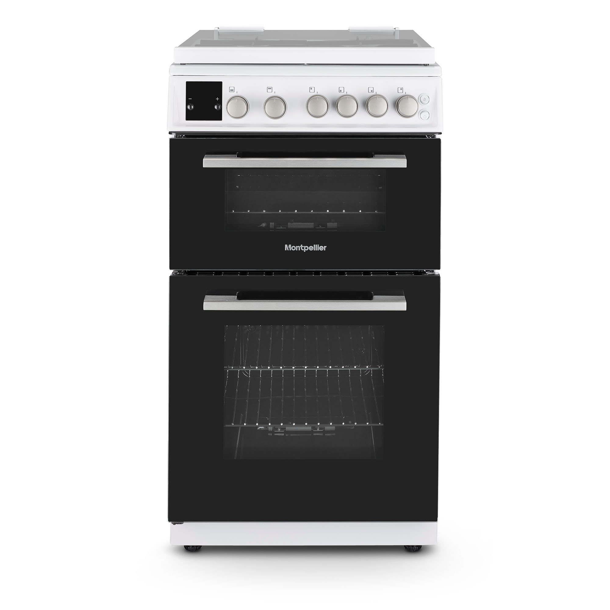 Montpellier MDOG50LW Double Oven Gas Cooker