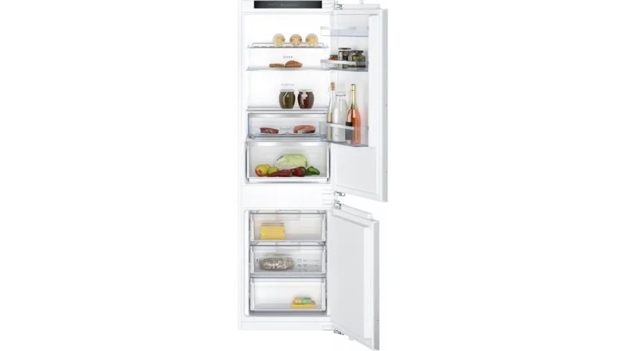 NEFF KI7862FE0G 60/40 Built-In Frost Free Fridge Freezer