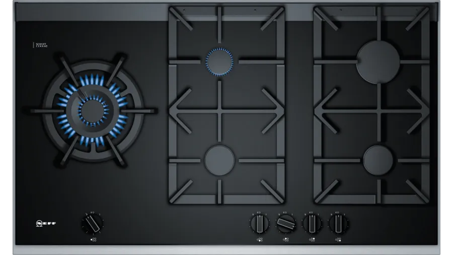 NEFF T29TS79N0 N90 90cm Ceramic Glass Gas Hob