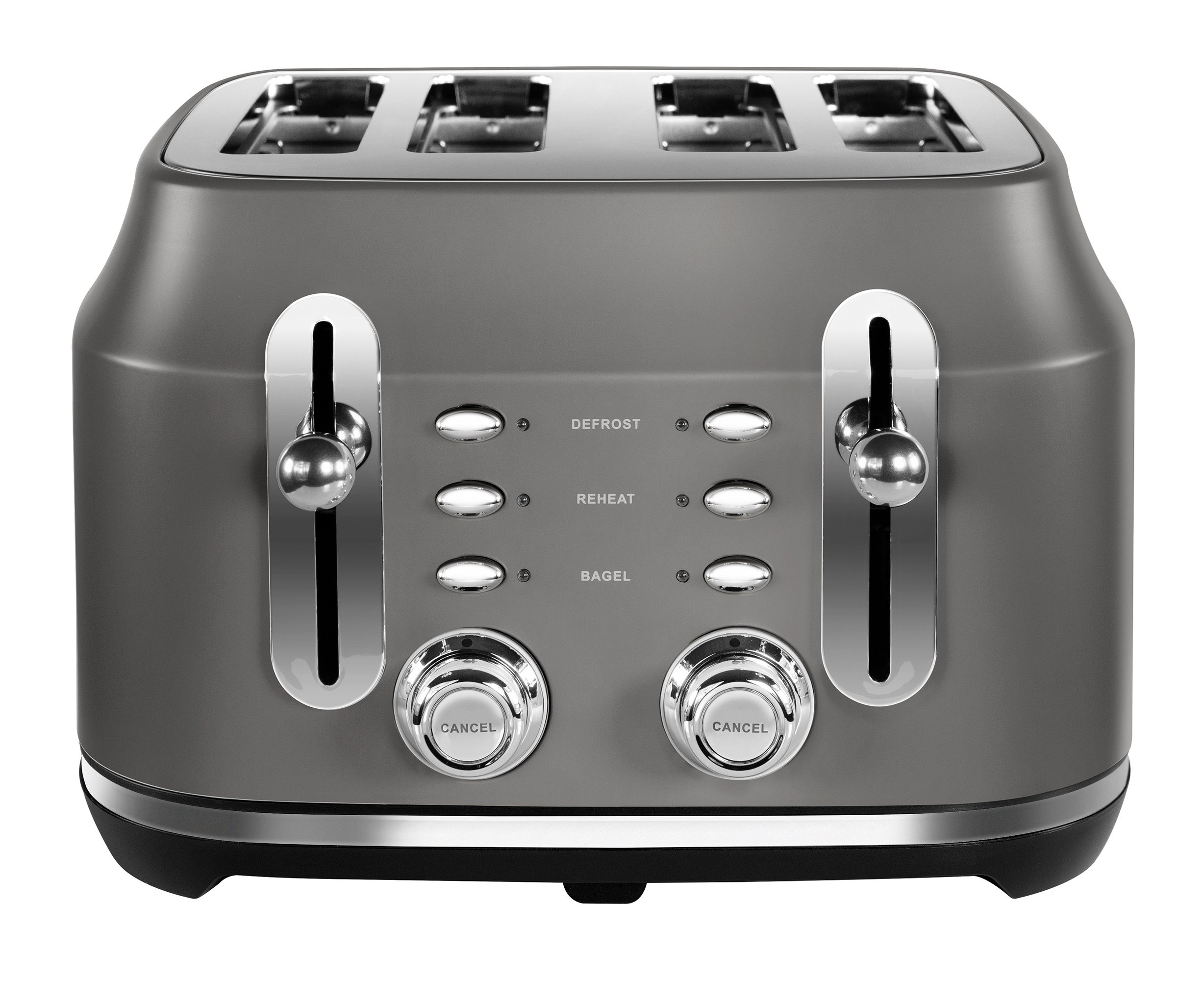 Rangemaster RMCL4S201GY 4-Slice Toaster - Grey