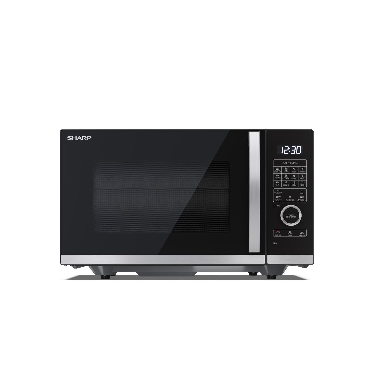 Sharp YCQC254AUB 25L 900W Flatbed Microwave