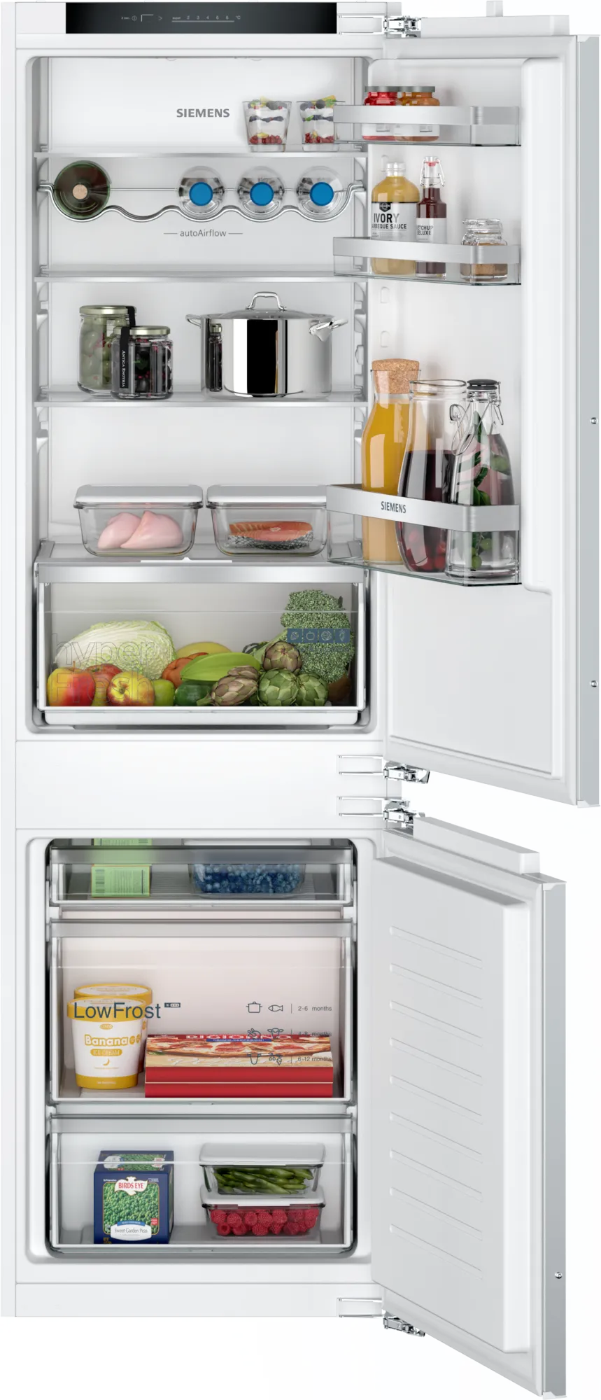 Siemens KI86VVFE0G Built-In Fridge Freezer