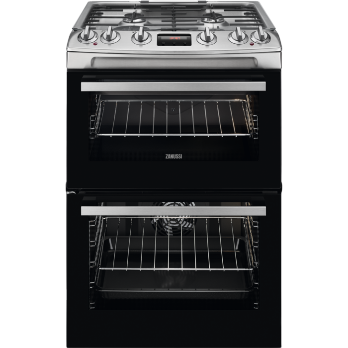 Zanussi ZCK66350XA Dual Fuel Cooker