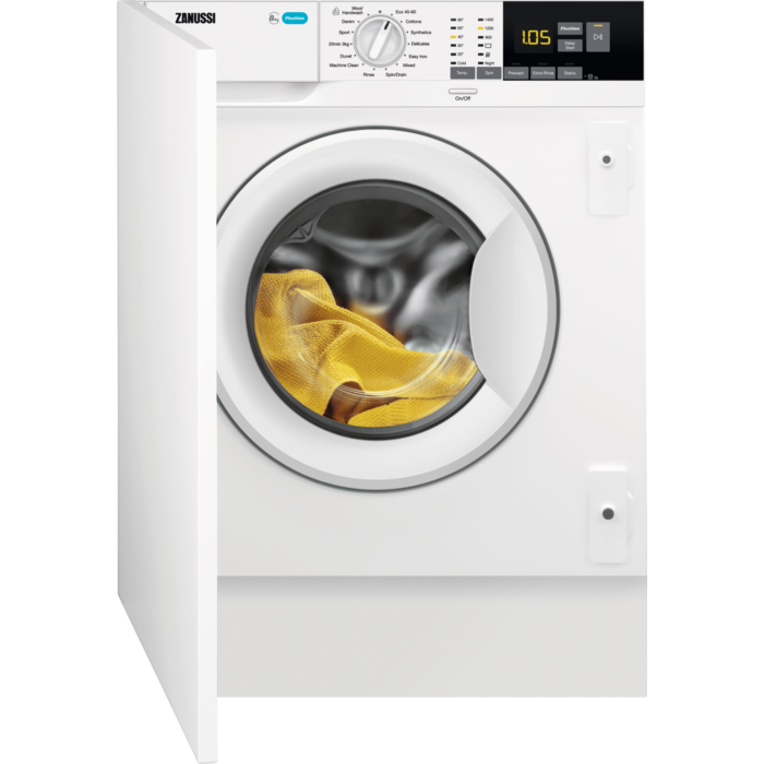 Zanussi ZW84PCBI Integrated 8kg Washing Machine