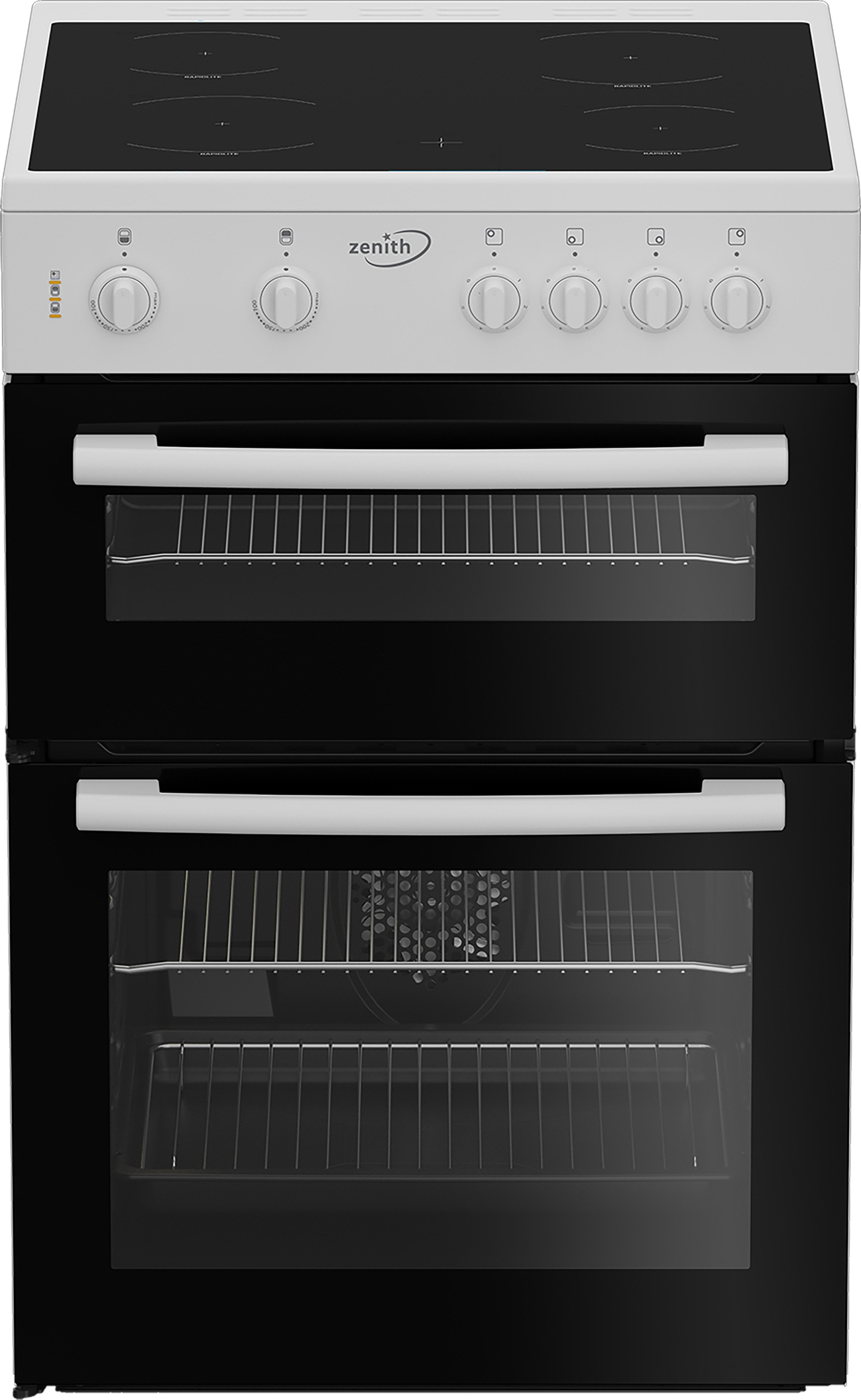 Zenith ZE605W Double Oven Electric Cooker