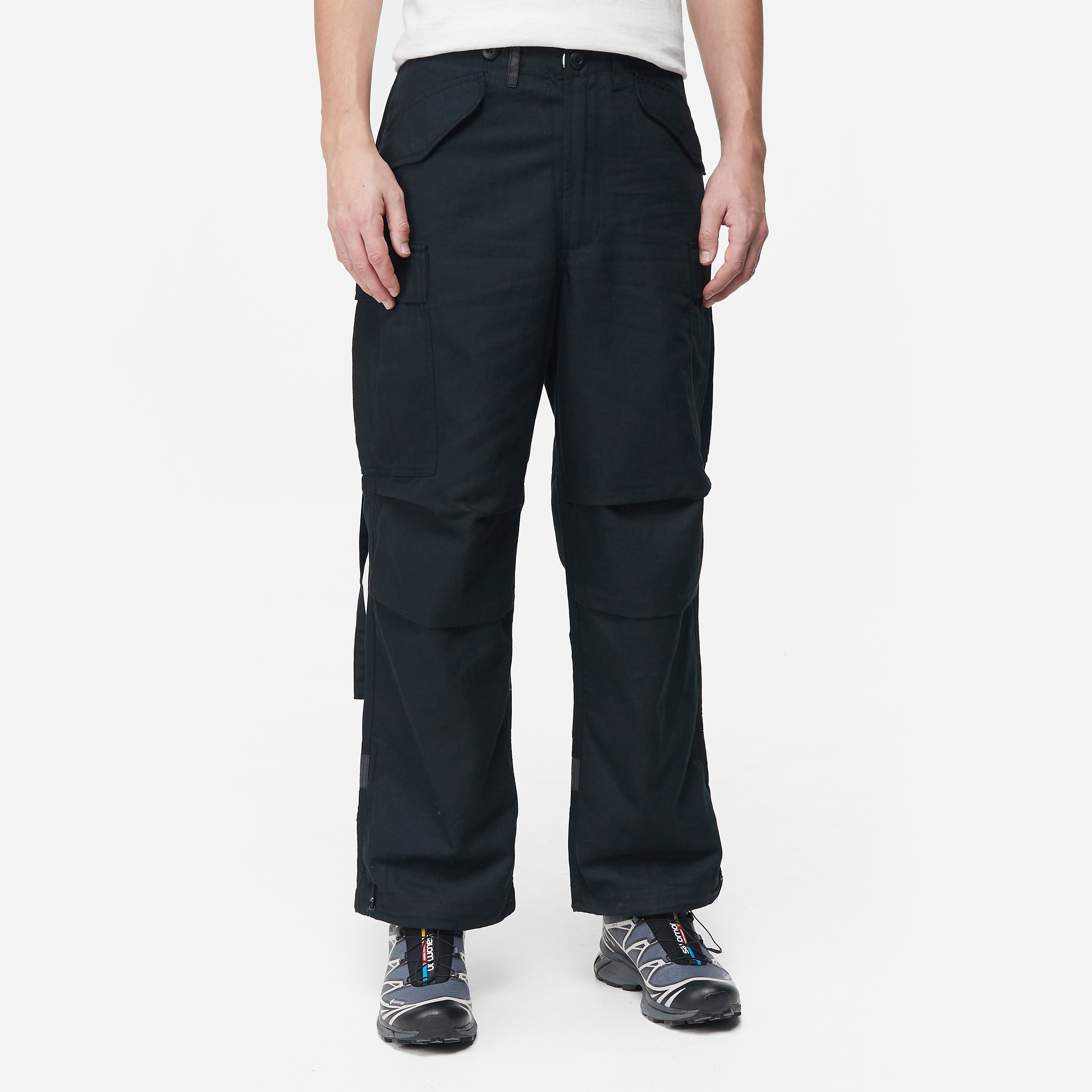Maharishi Hi-Vis M-65 Cargo Pant, Black - Curated Menswear