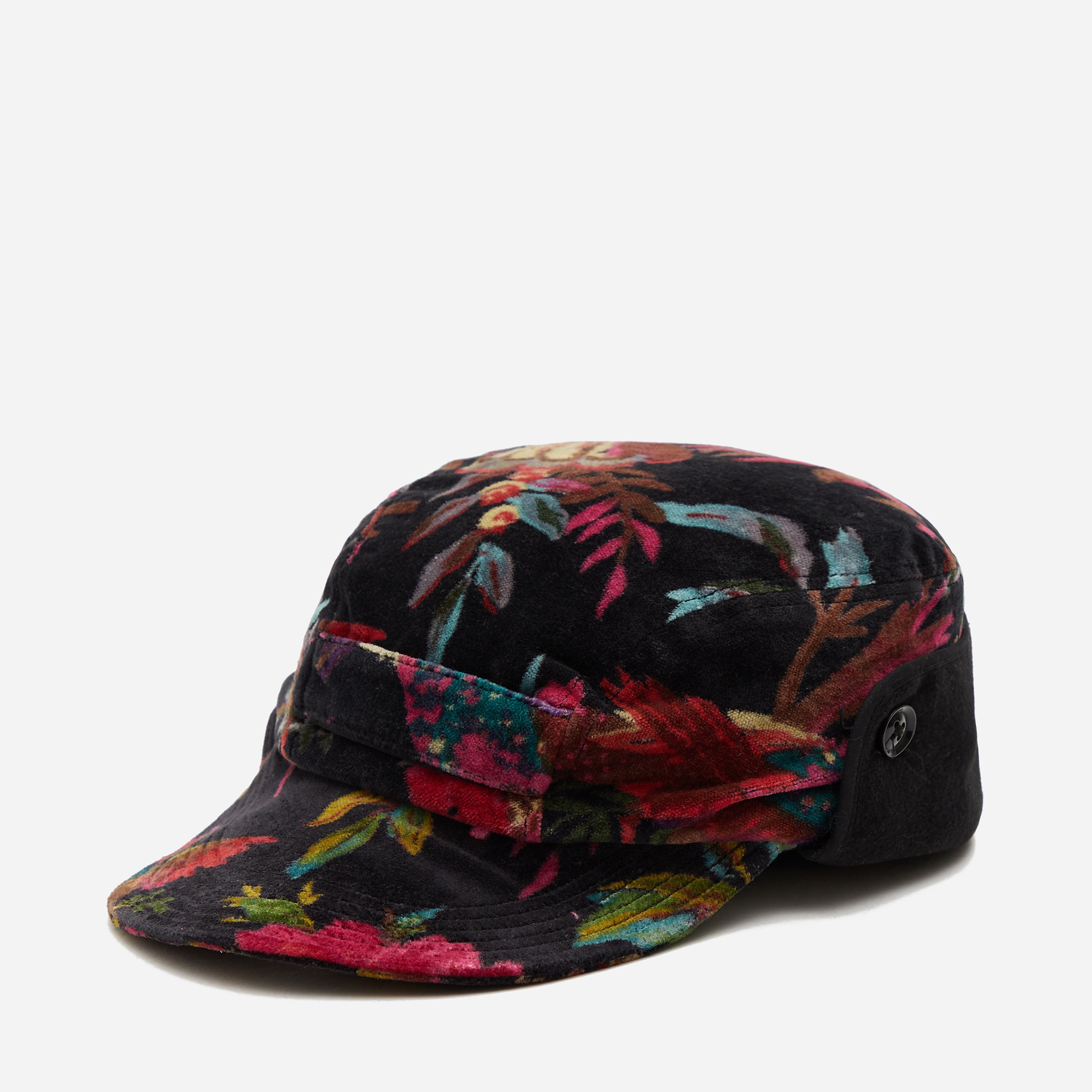 Engineered Garments Hunter's Cap, Black - Curated Menswear