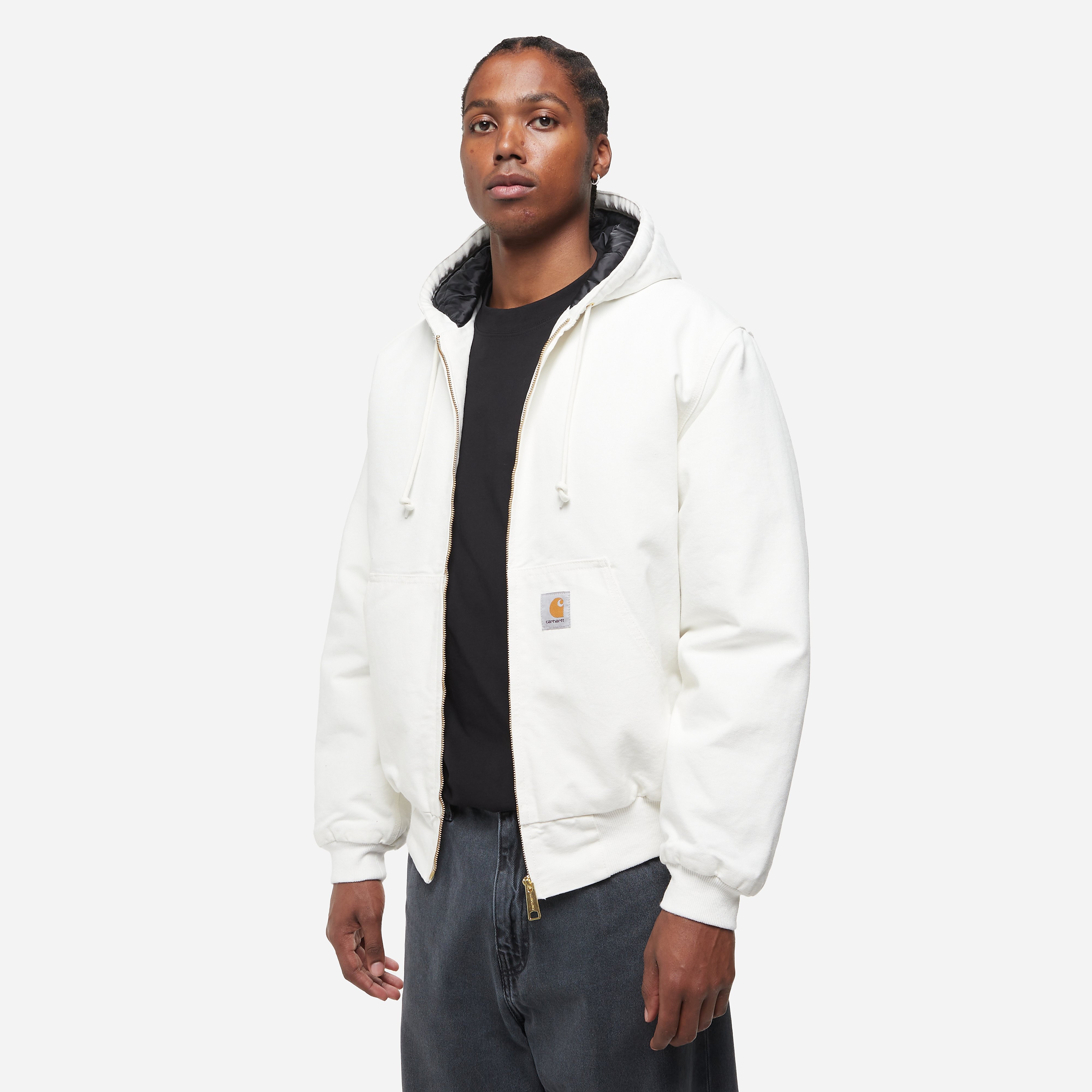 Carhartt WIP OG Active Jacket, White - Curated Menswear