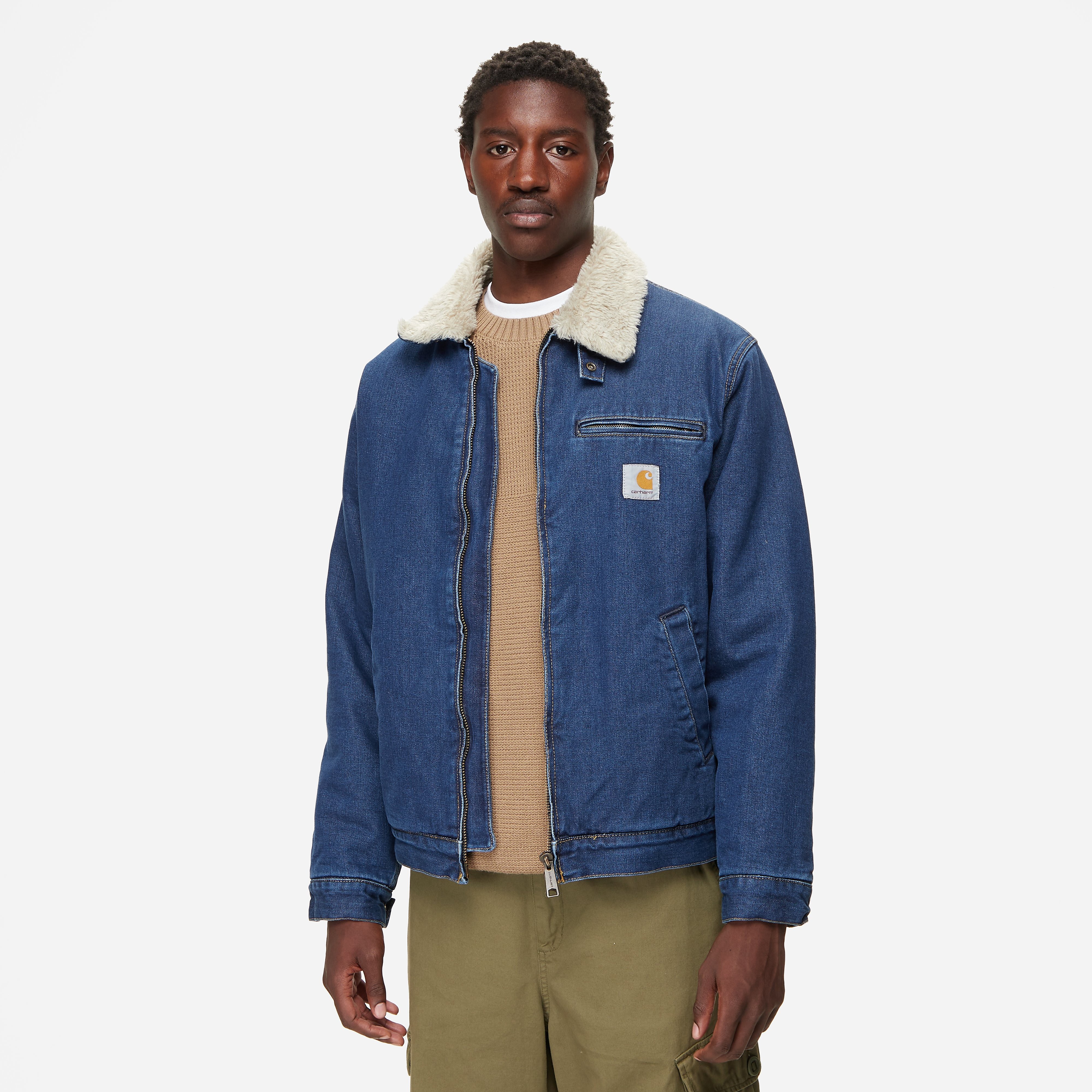Carhartt WIP Herald Jacket, Blue - Curated Menswear