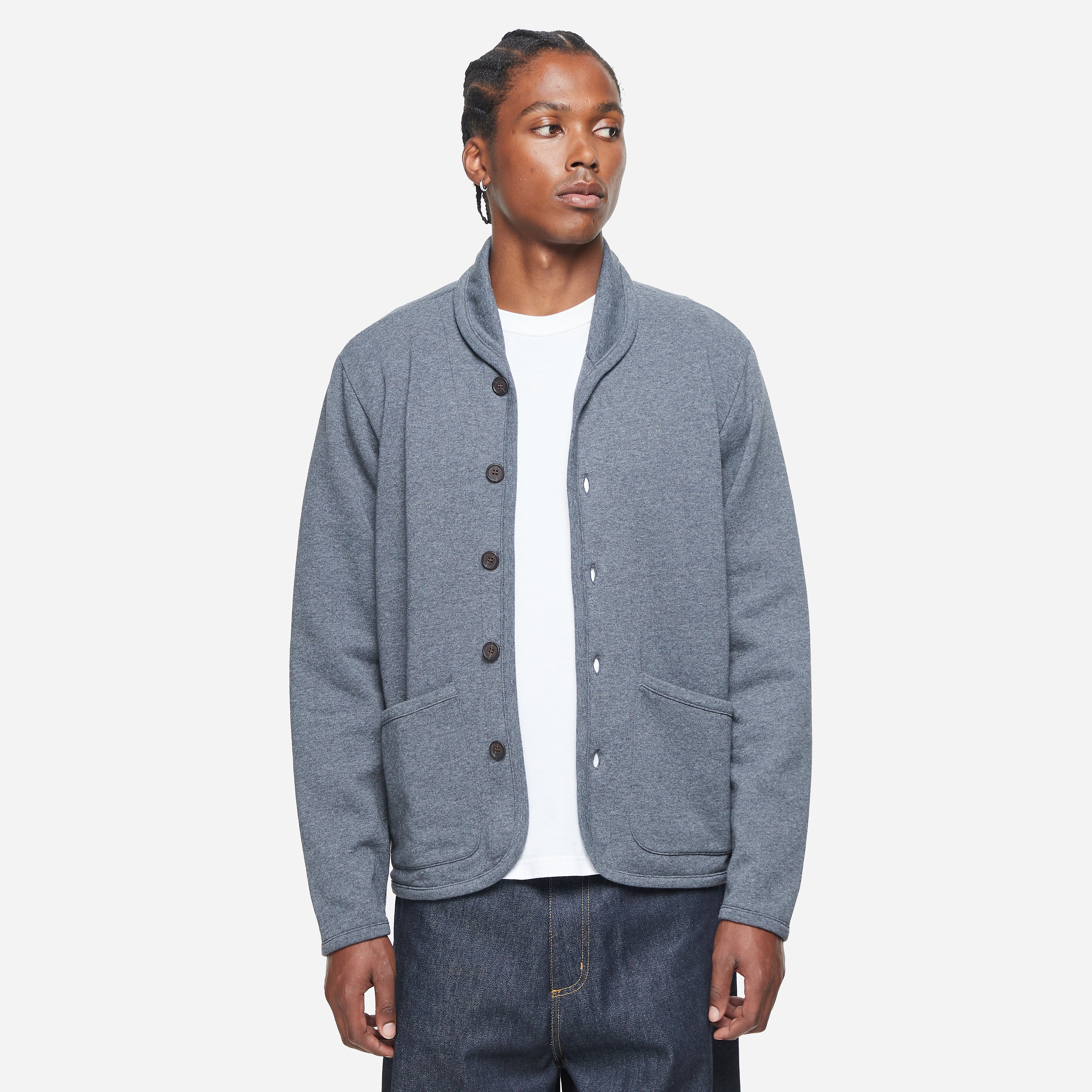 Universal Works Lancaster Jacket, NAVY - Curated Menswear