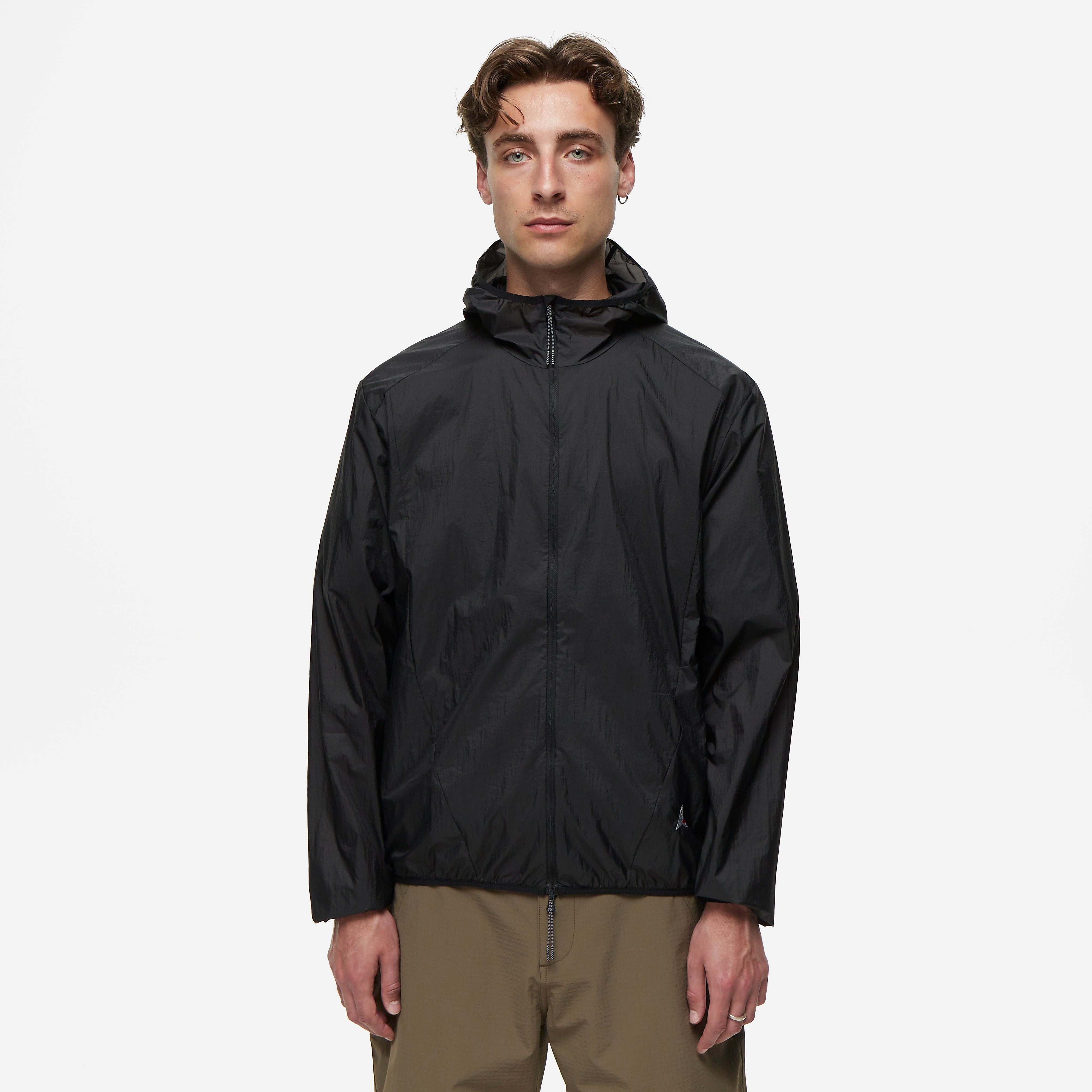 ROA Packable Wind Jacket, Black - Curated Menswear