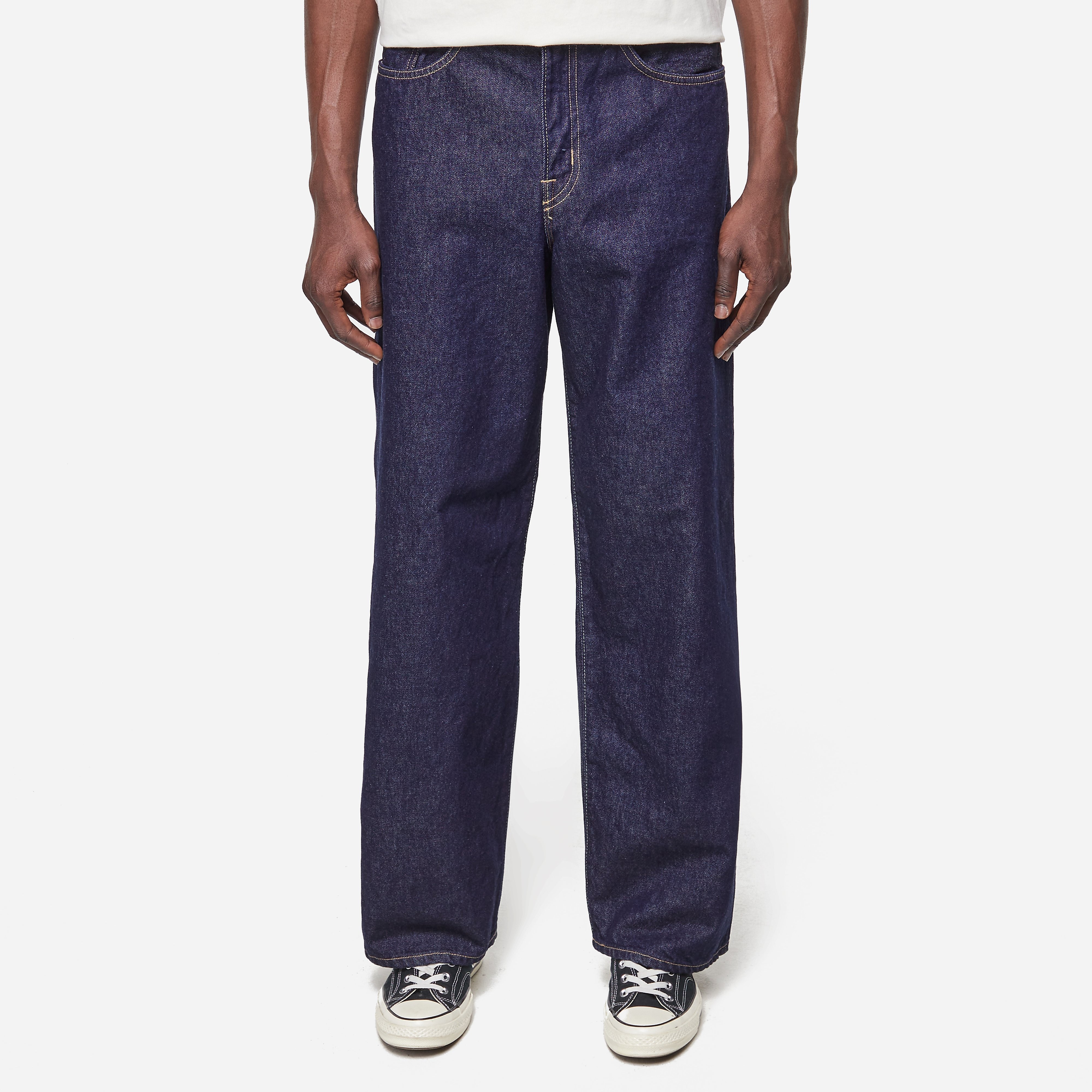 Edwin Wide Pant, Blue - Curated Menswear