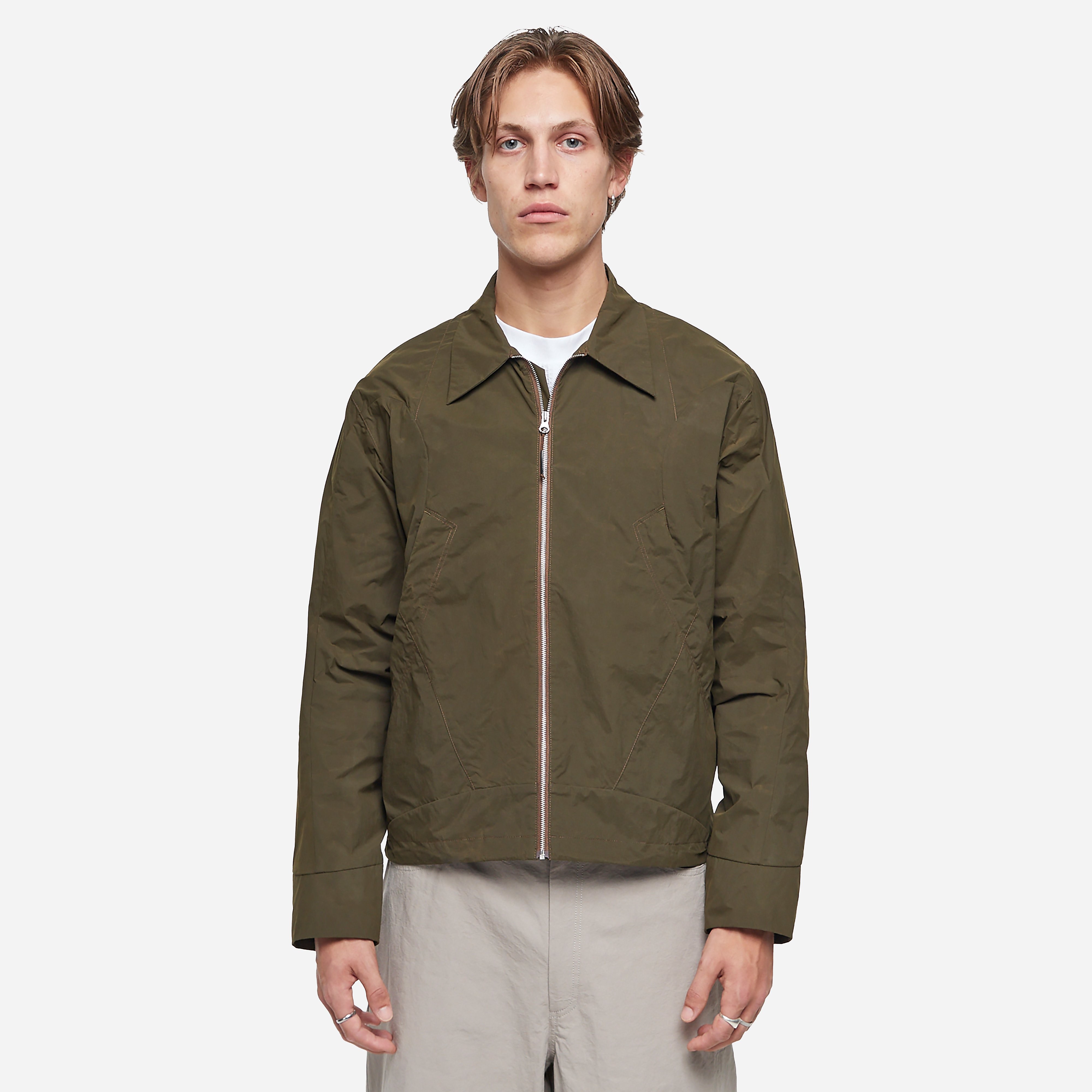 Colin Meredith Gasket Blouson, Green - Curated Menswear